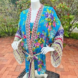 Aratta | Tops | Aratta Garden Of Eden Kimono Os | Poshmark